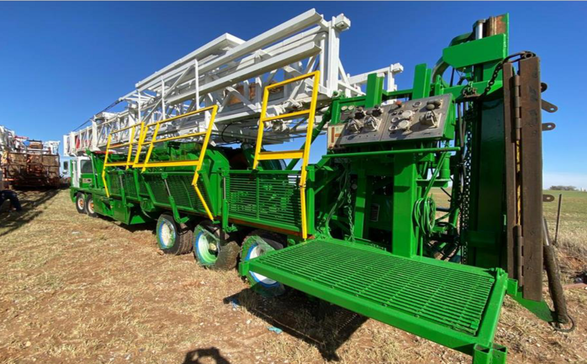 Taylor 550 HP Model TI500 Workover Rig for Sale | Drilling - Dockstr