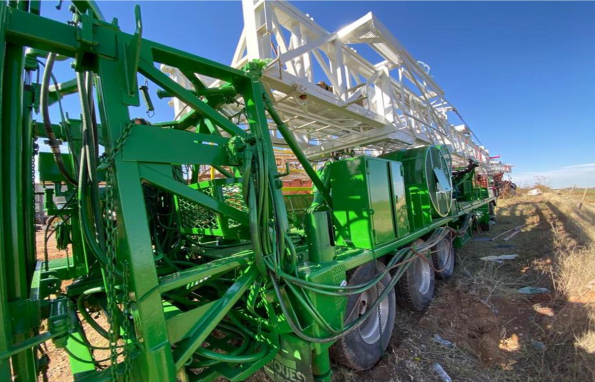 Taylor 550 HP Model TI500 Workover Rig for Sale | Drilling - Dockstr