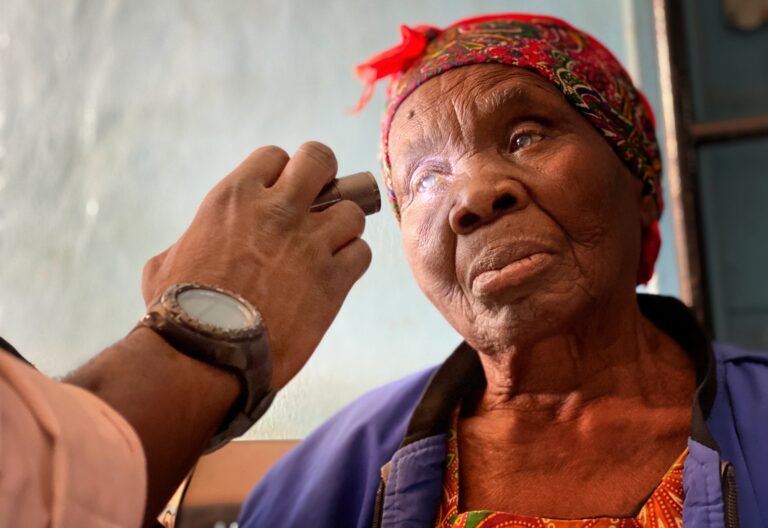 I can see again! 85-year-old Lucia’s tears of joy | Orbis