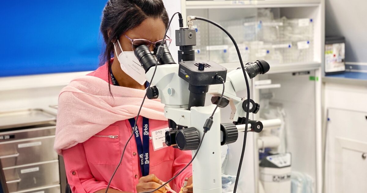 Orbis and UC Davis Health team up to train eye care teams from Latin ...