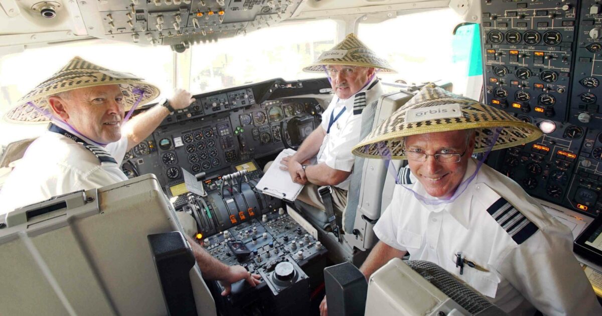 Flying Eye Hospital Prepares For Vietnam | Orbis