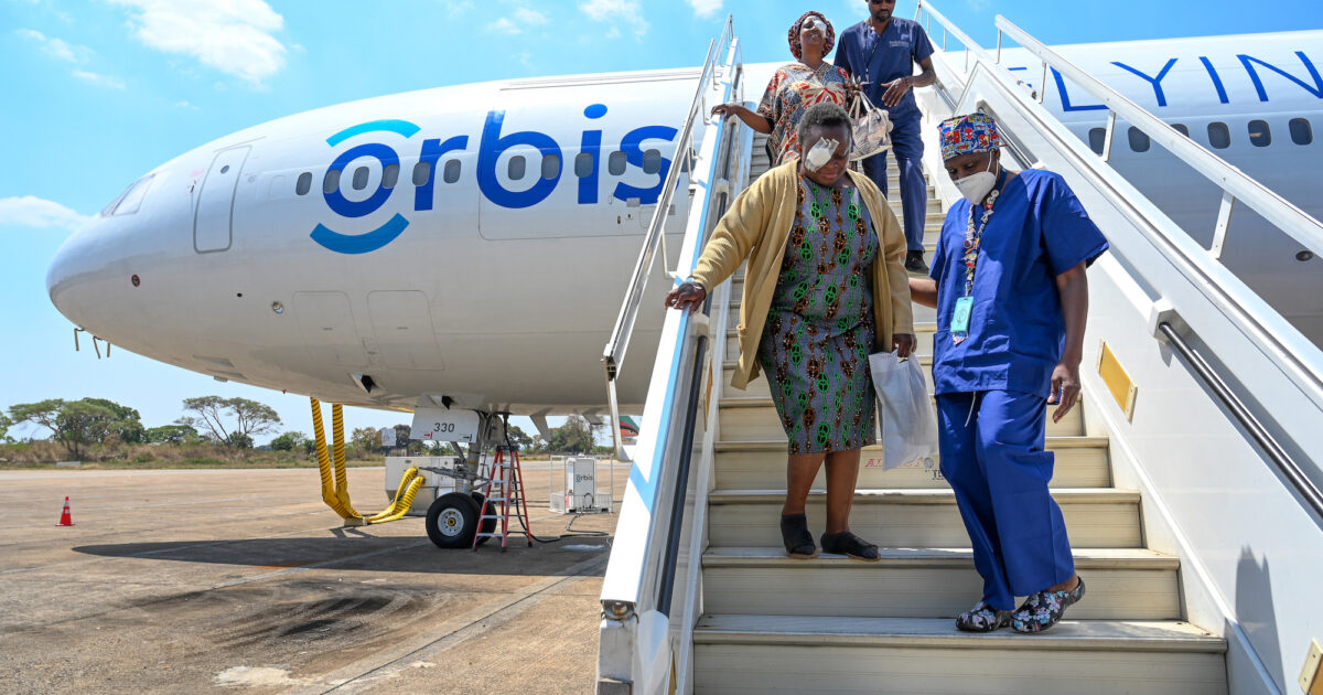 Zambia Flying Eye Hospital project wrap-up | Orbis