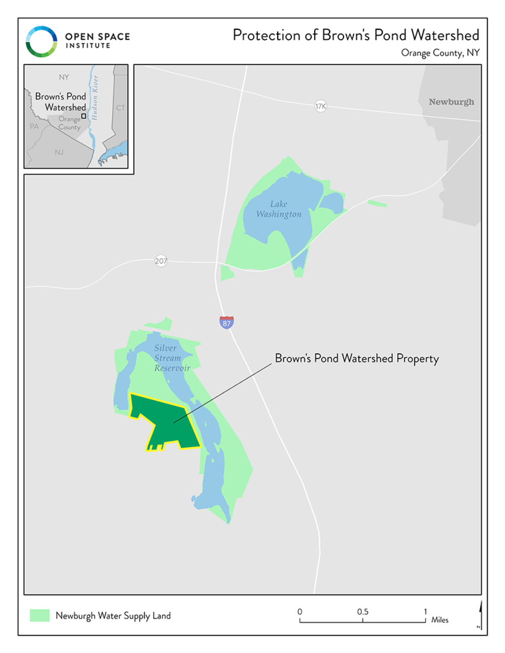 Open Space Institute, DEC, and Orange County Water Authority Announce ...