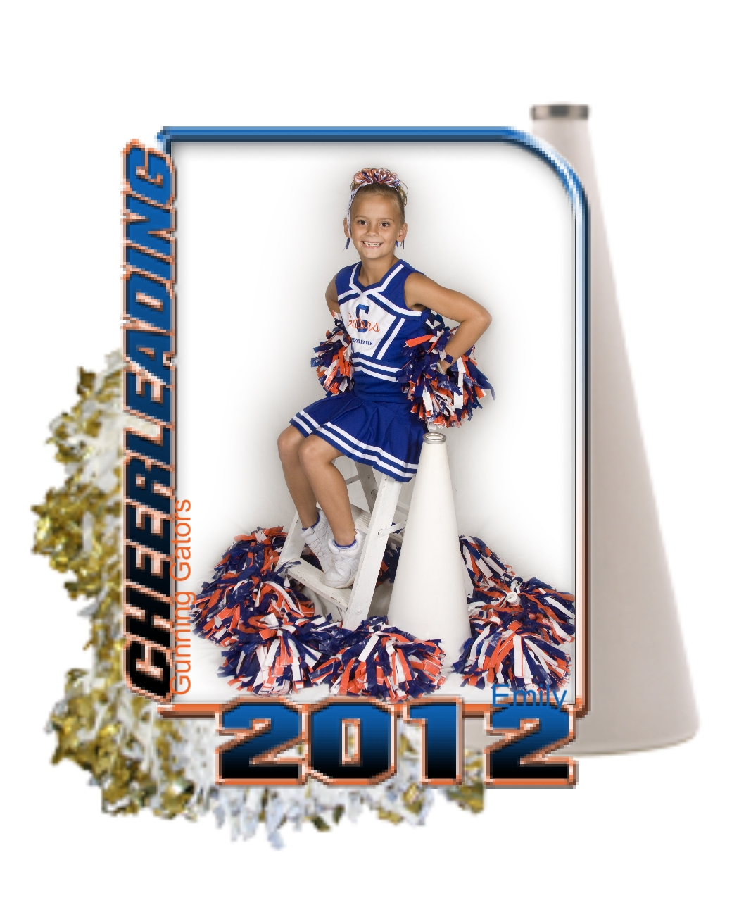 Acrylic Cheer Magnet - Store - Sport Items - Cheer Magnets - Portraits ...