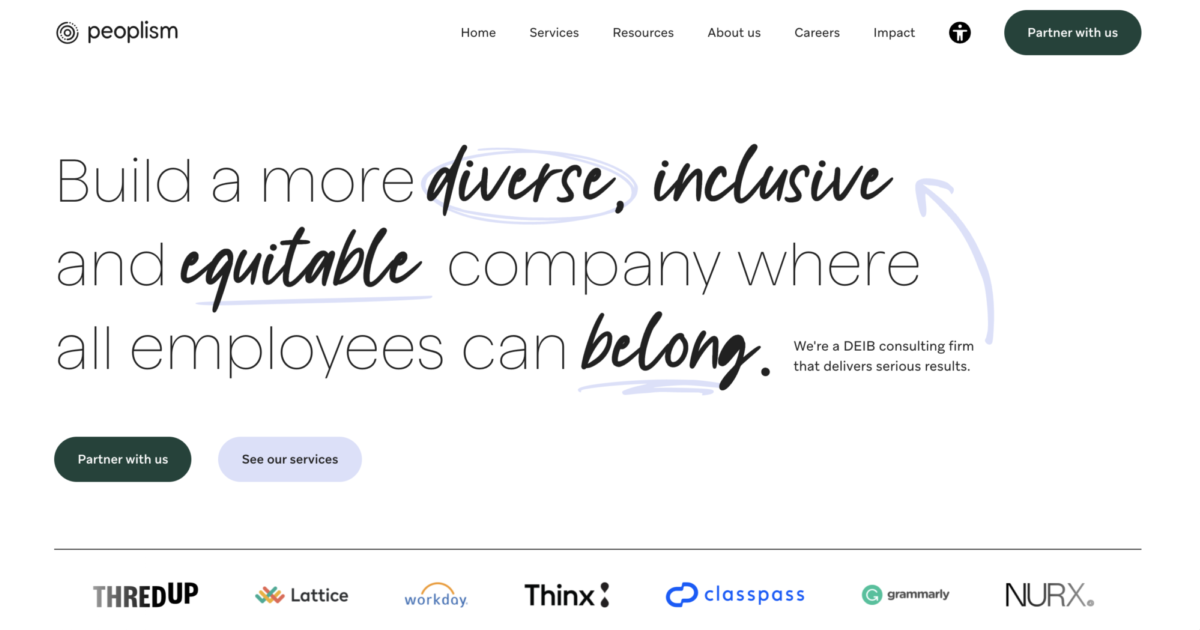 DEI Strategy, Assessments & Roadmap Services | Peoplism