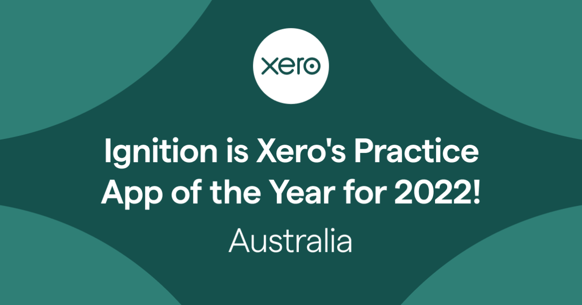 Ignition wins Xero Australian Practice App of the Year | Ignition