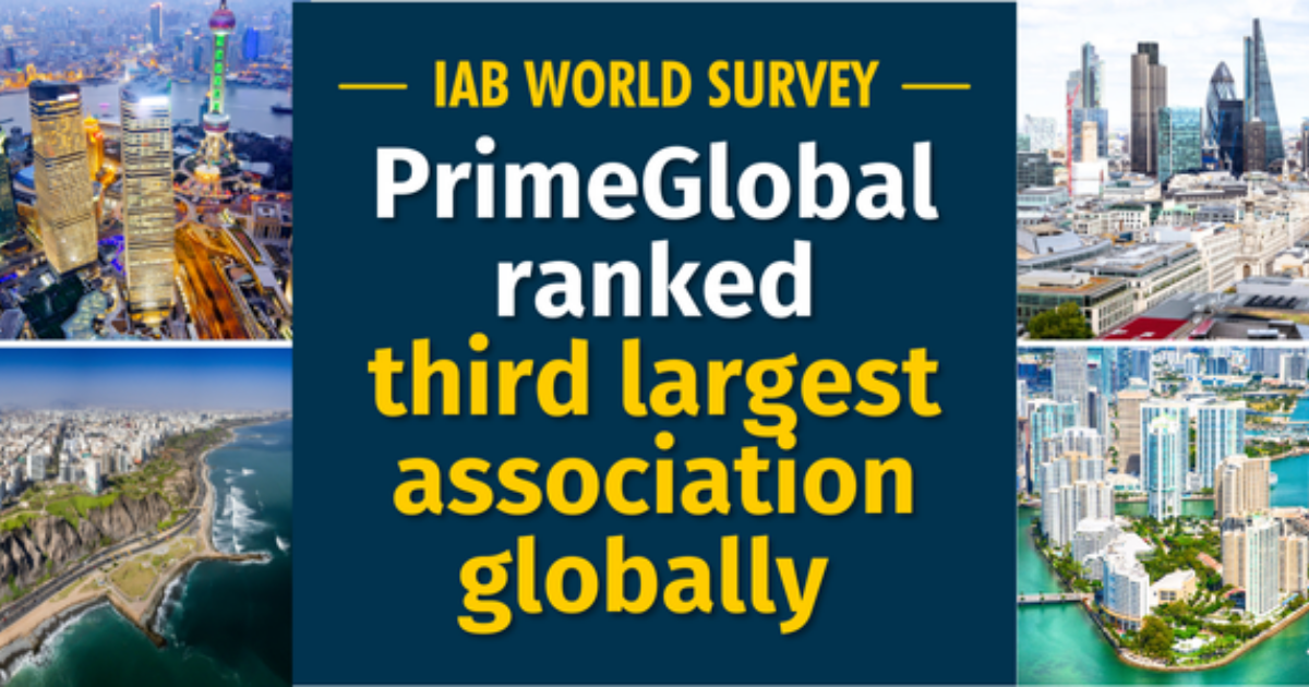 PrimeGlobal | IAB 2025 World Survey: PrimeGlobal ranked third largest…