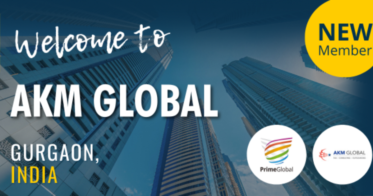 PrimeGlobal | PrimeGlobal Welcomes New Member AKM Global