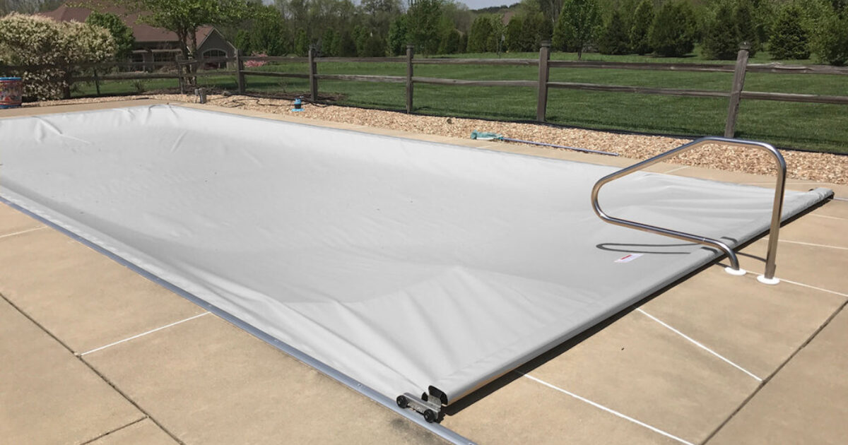 Probuilt Pool & Patio | Grey Pool Cover
