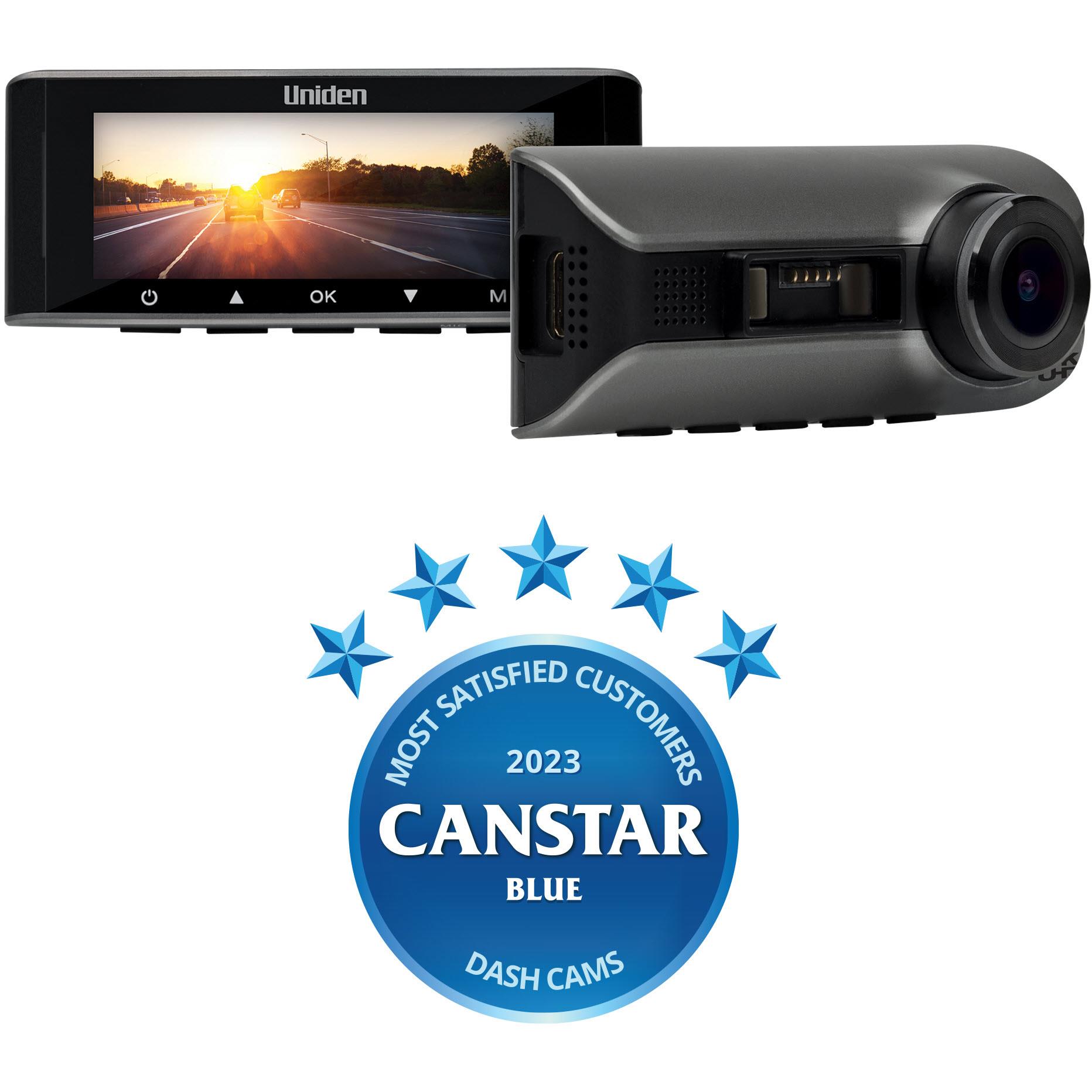 Uniden 4K Smart Dash Camera with Wide Angle LCD Colour Screen JB Hi Fi