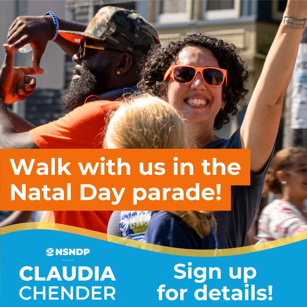 Natal Day Parade | Nova Scotia New Democratic Party