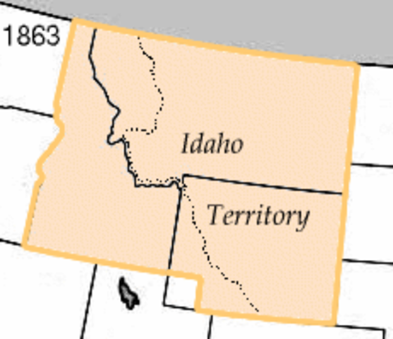idaho timeline | Timetoast timelines