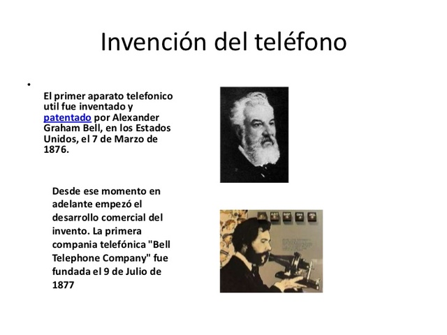 telefonos timeline | Timetoast timelines