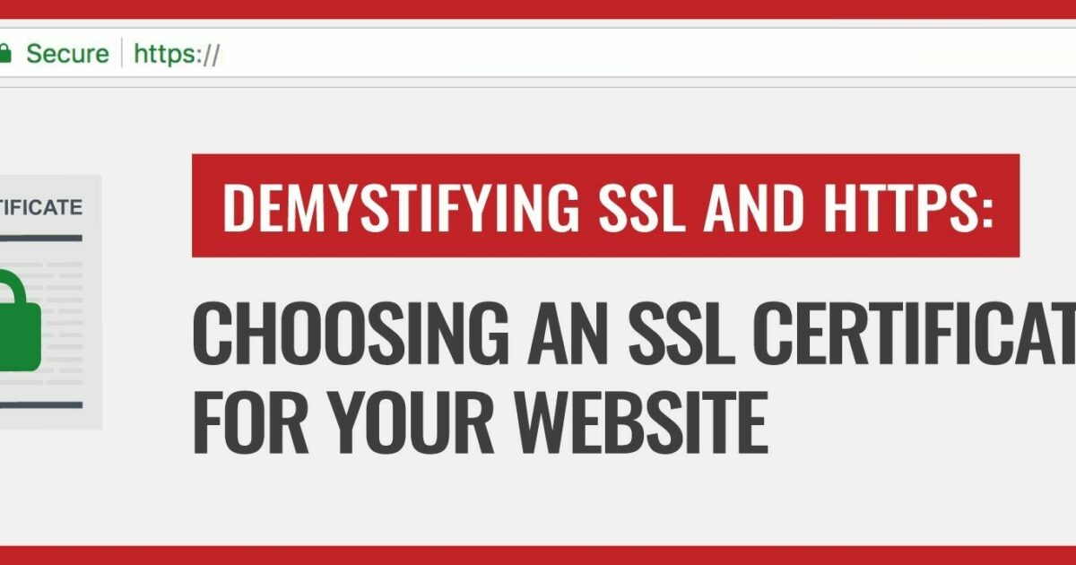 Different Types Of SSL Certificates For Websites | SiteLock