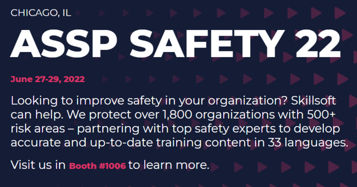 ASSP Safety 22 - Skillsoft