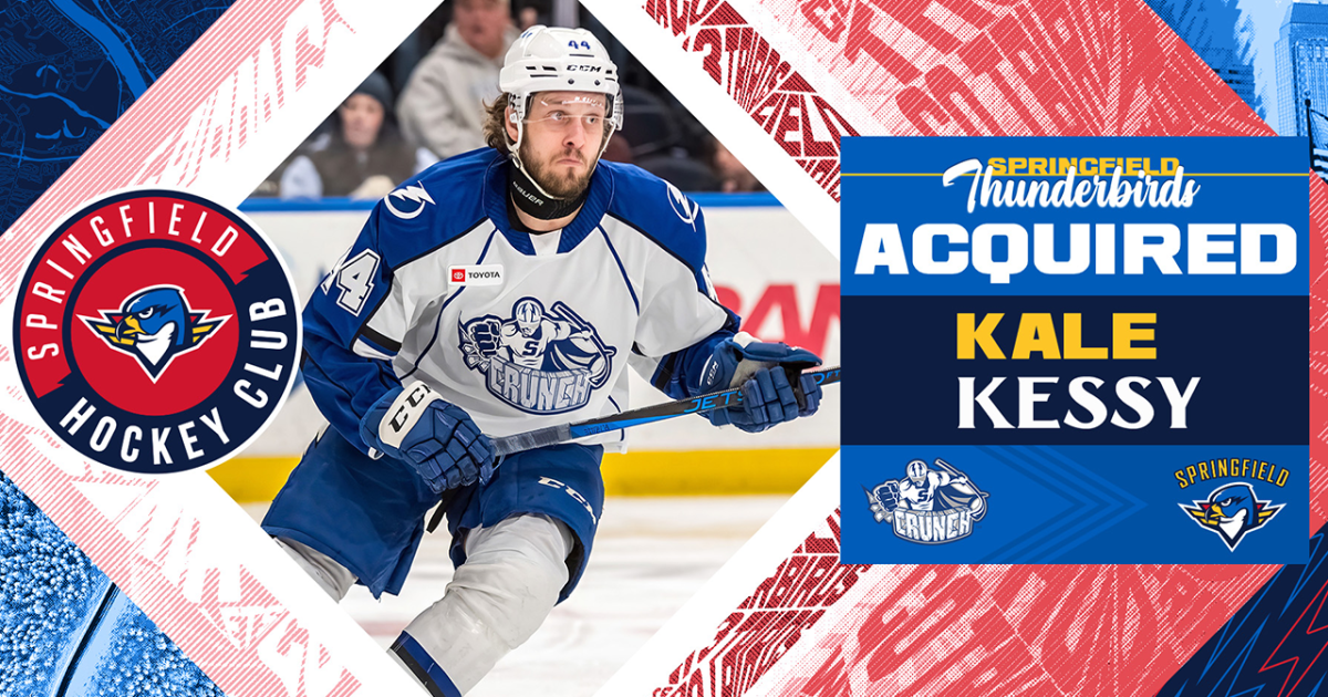 Springfield Thunderbirds | T-Birds Acquire F Kale Kessy from Syracuse…