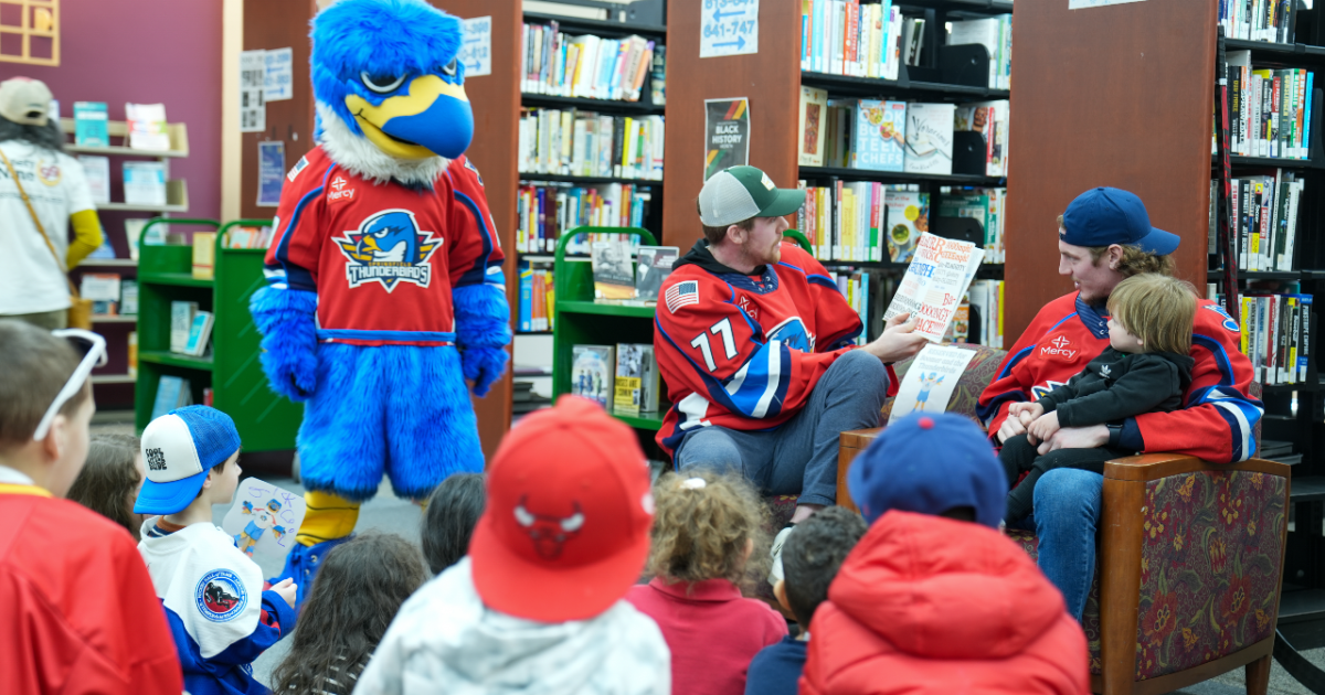 Springfield Thunderbirds | Boomer's Reading Club @ Springfield…