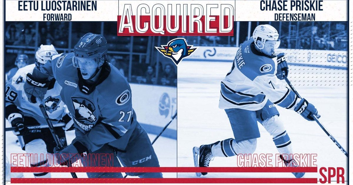 Springfield Thunderbirds | Panthers Acquire 4 Players from Carolina…
