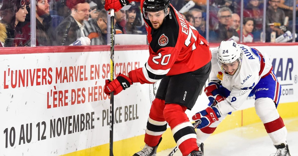 Springfield Thunderbirds | T-Birds Sign D Erixon to AHL Contract