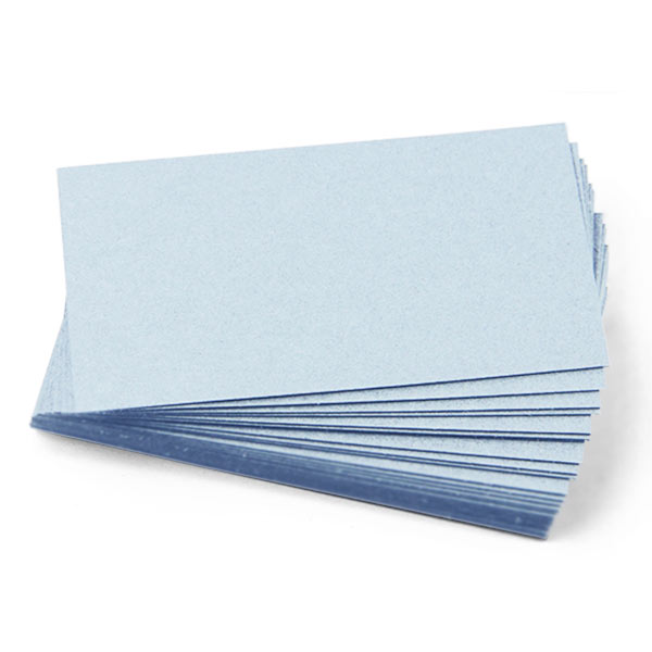 Light Blue Mini Blank Cards for Tags, Notes, Crafts