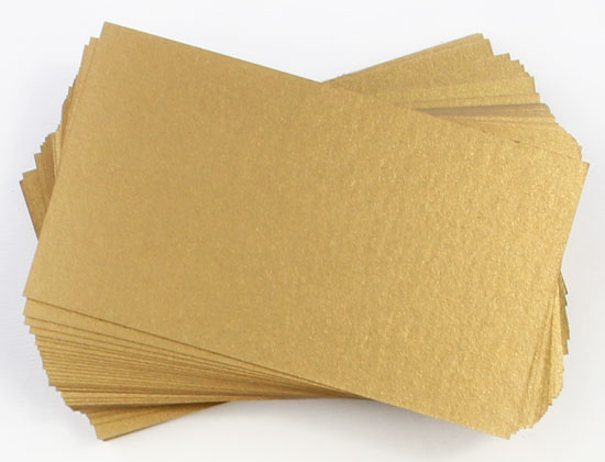 Mini Stardream Lagoon Blank Cards - Flat, 105lb Cover