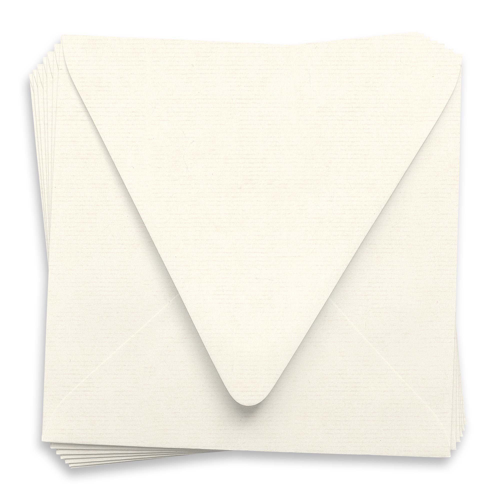 No Color Envelopes - No Color No Bleach Felt 6 1/2 x 6 1/2 Euro Flap 81T