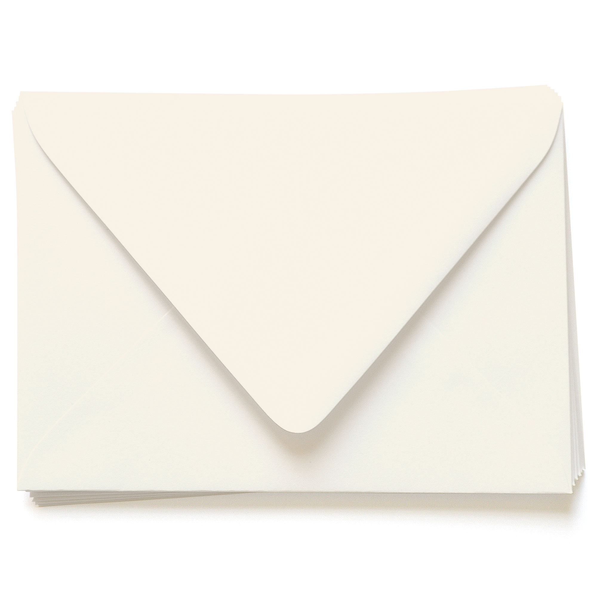 Ecru Envelopes - A1 LCI Smooth 3 5/8 x 5 1/8 Euro Flap 70T - LCI Paper
