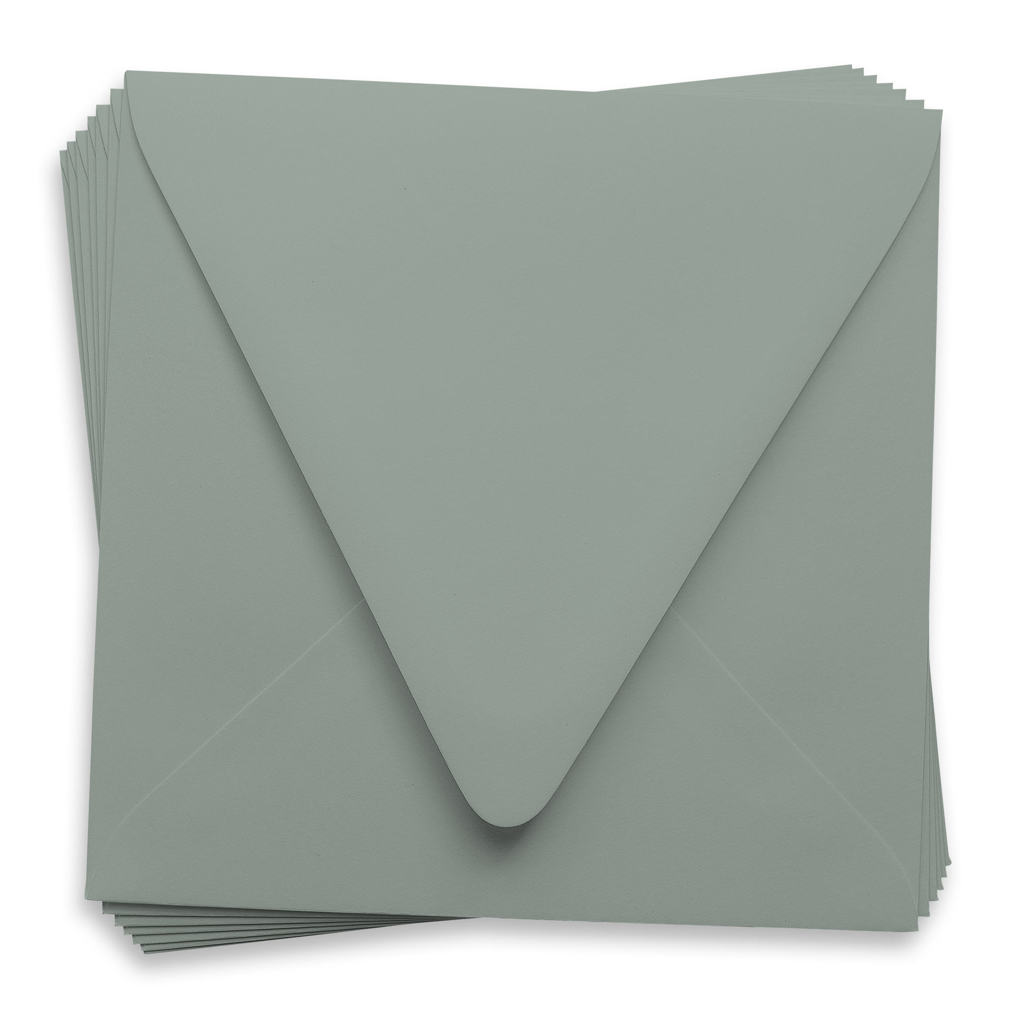 Sage Square Envelopes (6 1/2 x 6 1/2) Sage Wedding Envelopes