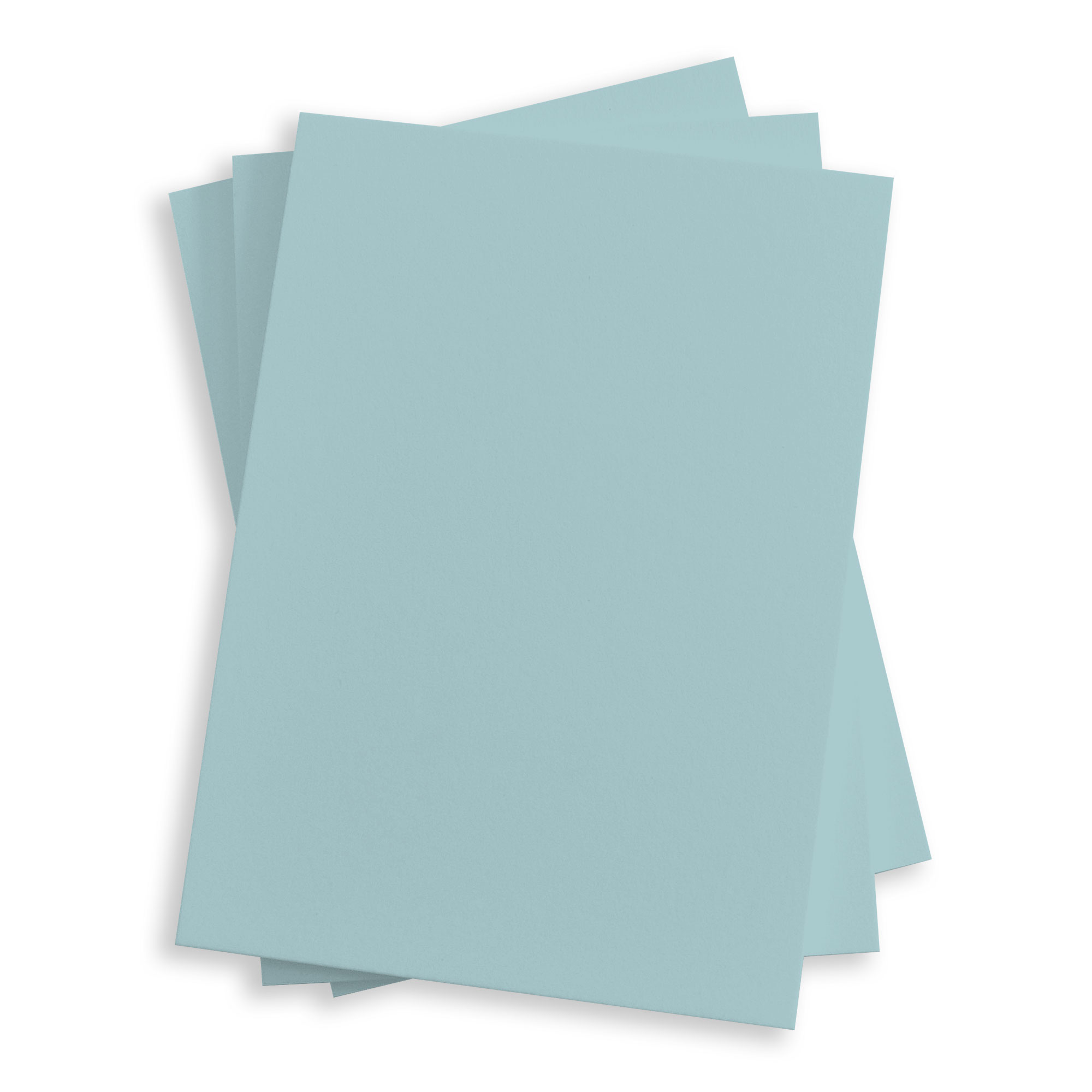 Placid Blue Flat Cards - A6 Gmund Colors Matt 4 1/2 x 6 1/4 111C