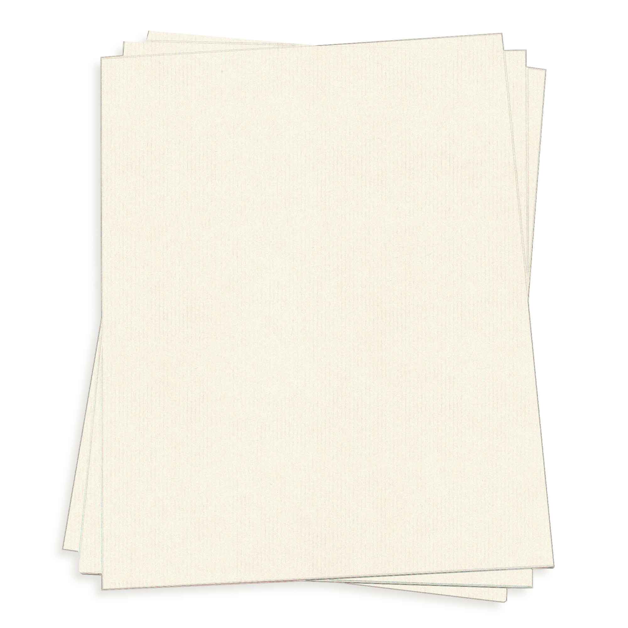No Color White Card Stock - 12 x 12 No Color No Bleach 111lb Cover