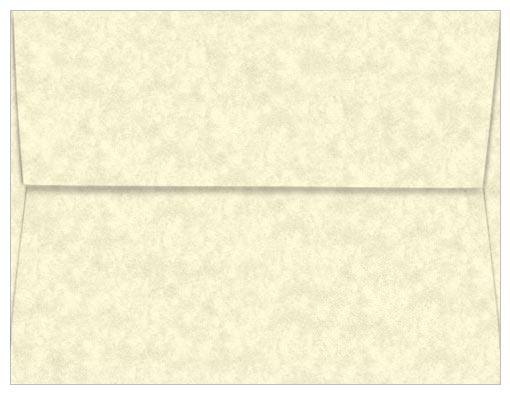Natural Envelopes - A2 Parchtone 4 3/8 x 5 3/4 Straight Flap 60T - LCI ...