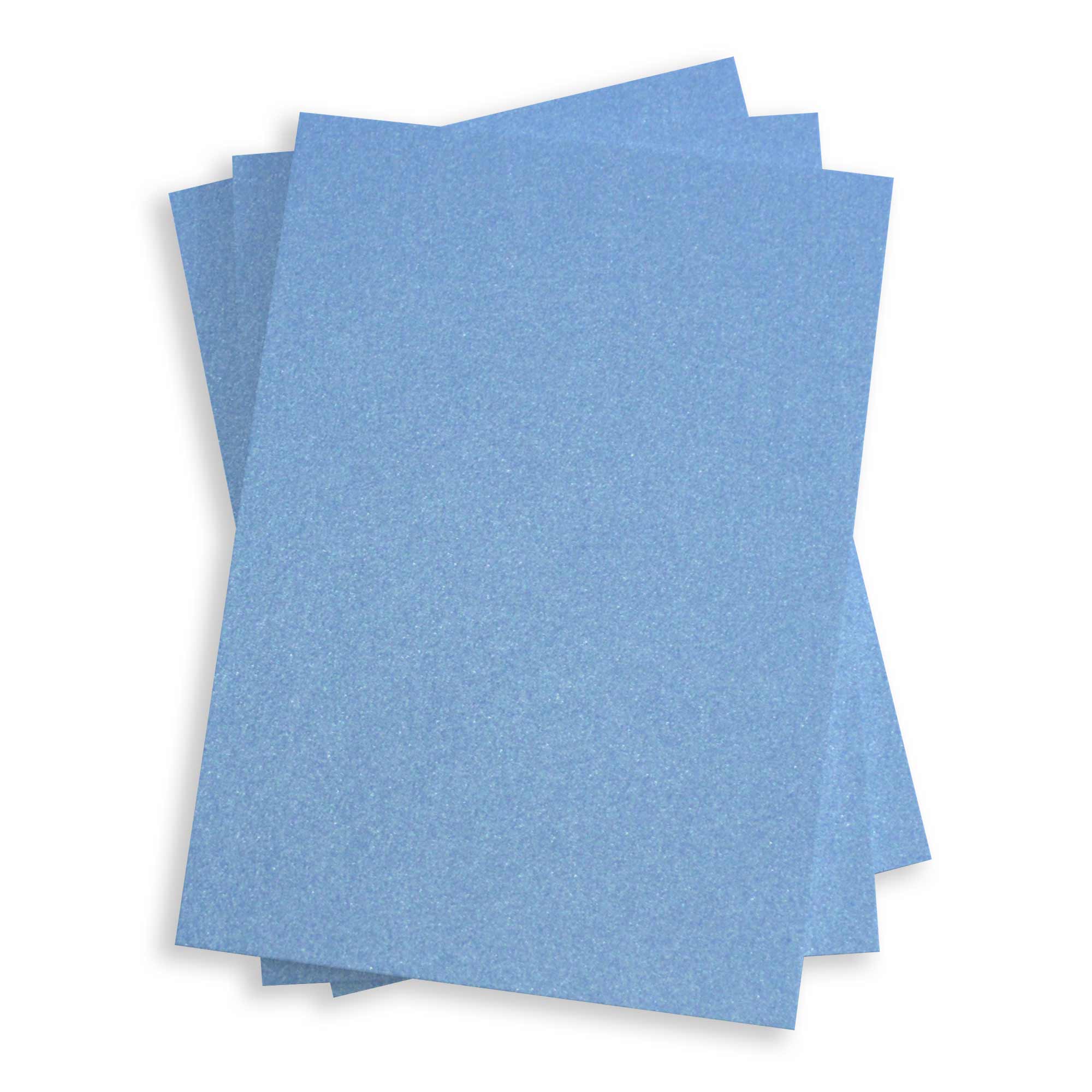 Vista Blue Flat Cards - A7.5 Stardream Metallic 5 3/8 x 7 1/4 105C