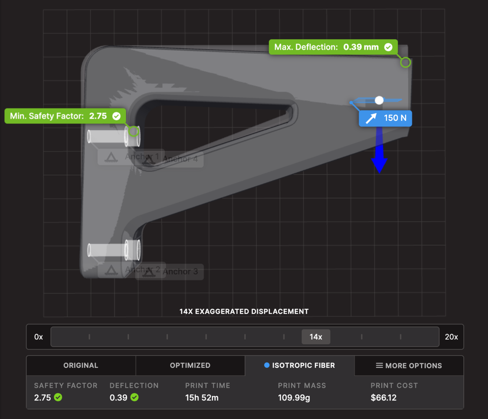 Simulation Software for 3D Printed Parts | Markforged