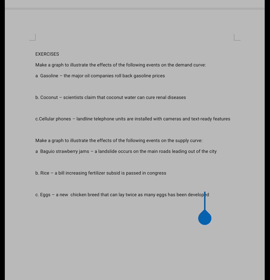 EXERCISES Make A Graph To Illustrate The Effects Of The Following exercises-make-a-graph-to-illustrate-the-effects-of-the-following