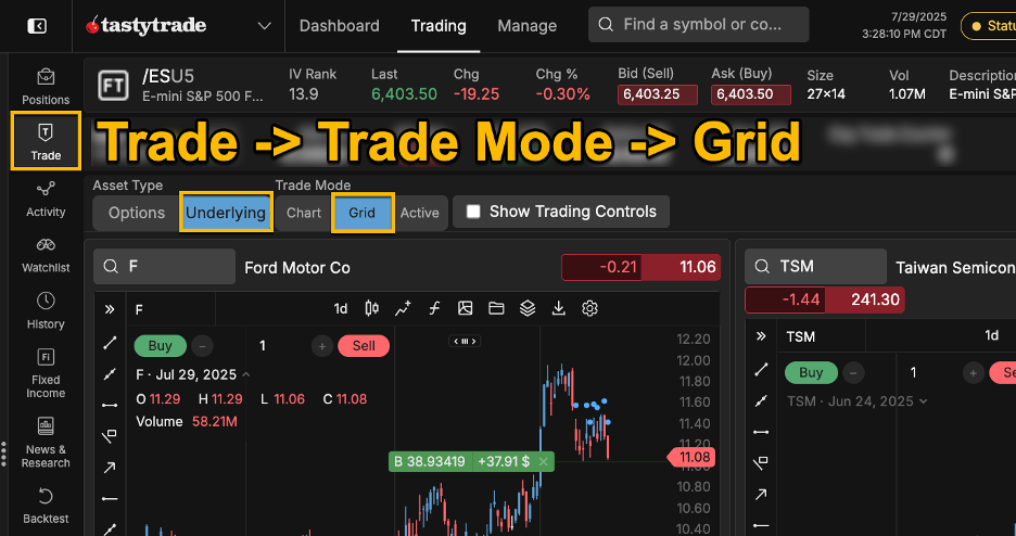 Active Trader v2 (Trading Ladder)