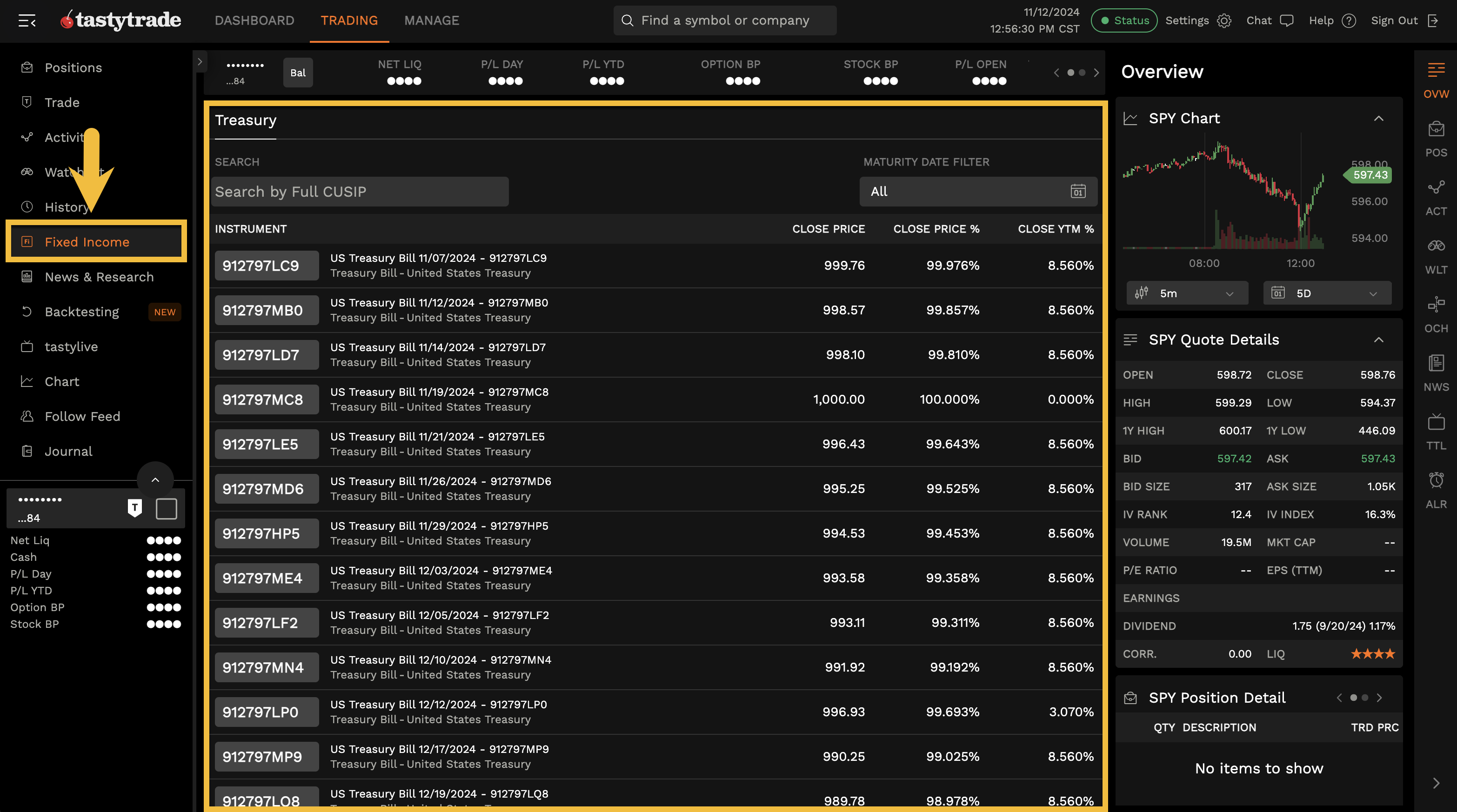 Treasury Products | Bills, Bonds Or Notes | Fixed Income
