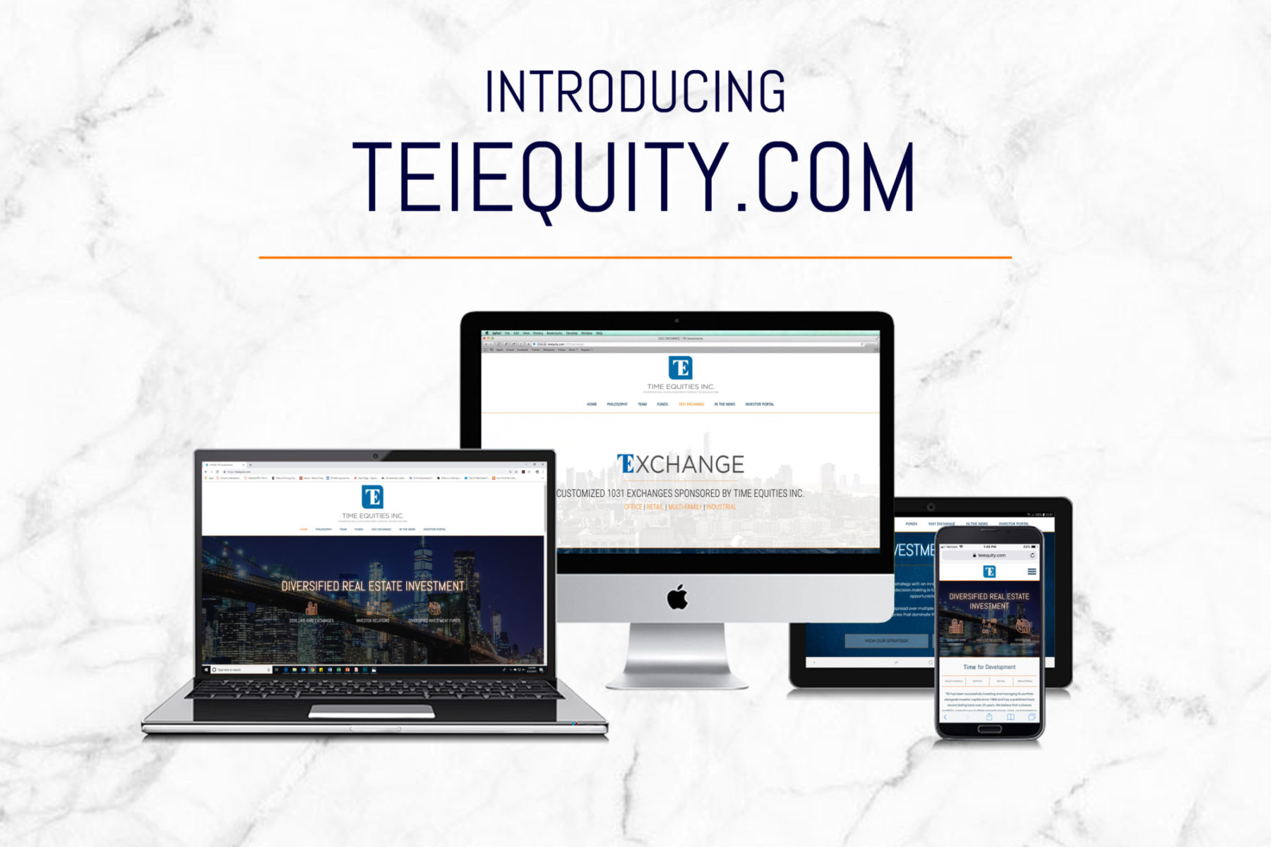 Equity Department Investor Relations – Time Equities Inc.