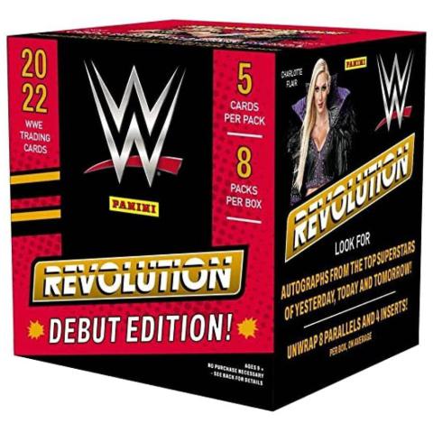 2022 Panini Revolution WWE Wrestling Trading Card Set Checklist