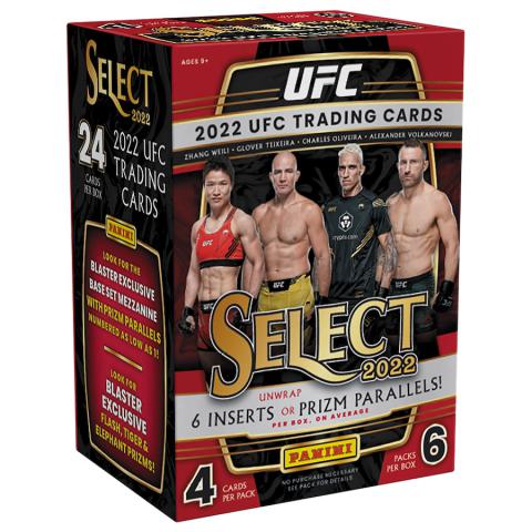 2022 Panini Select UFC MMA Trading Card Set Checklist