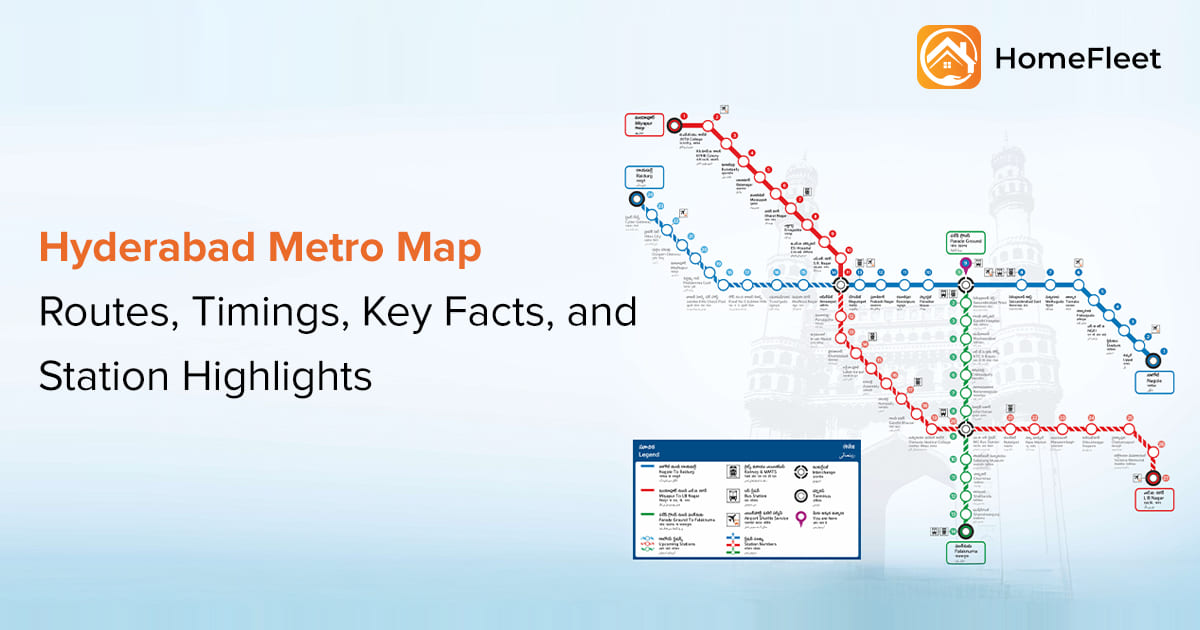 Exploring Hyderabad Metro: Map, Timings, and Stations