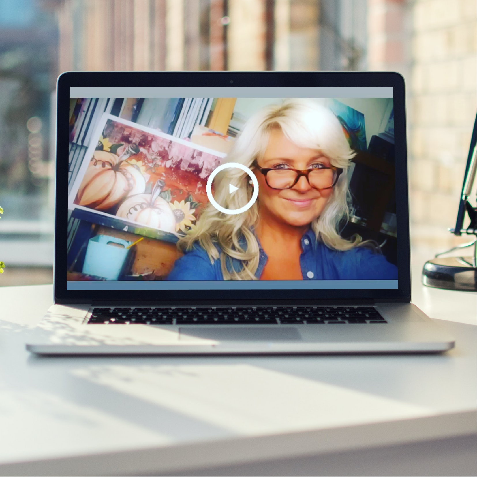 The Paint Along Lady