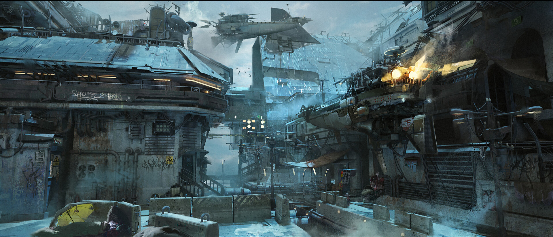 Sci Fi Environment Concept Art