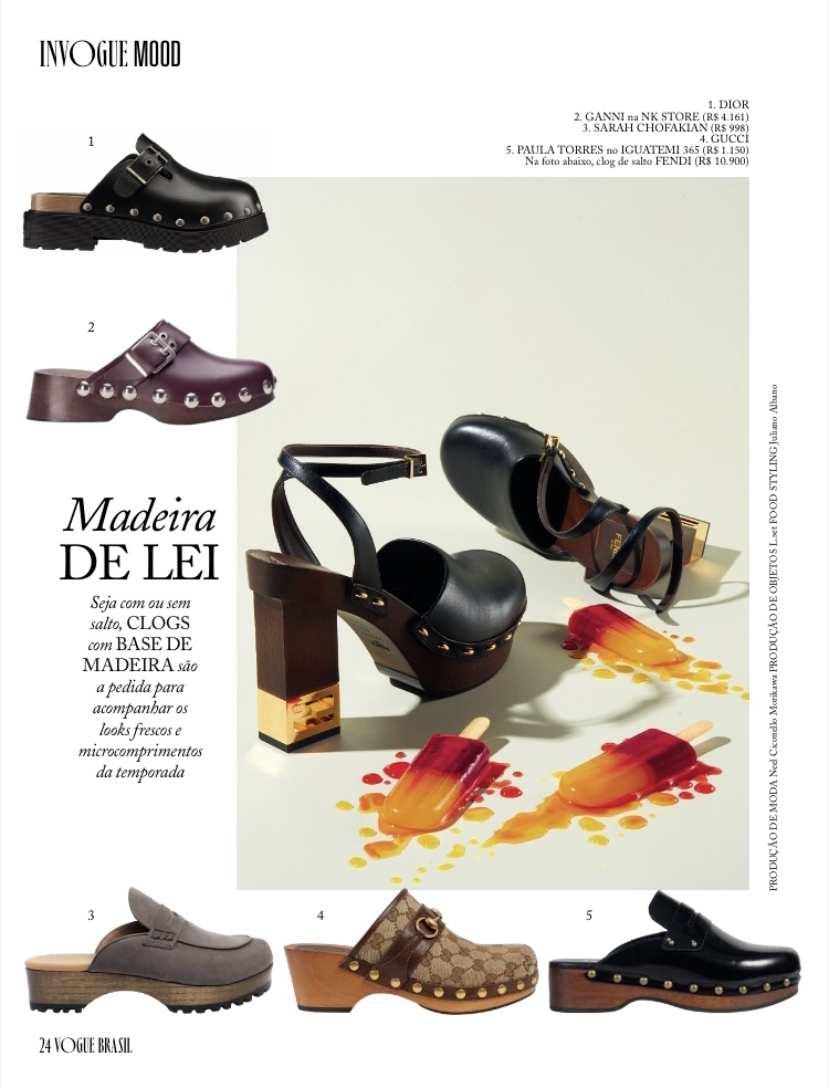 História dos Clogs | Sarah Chofakian