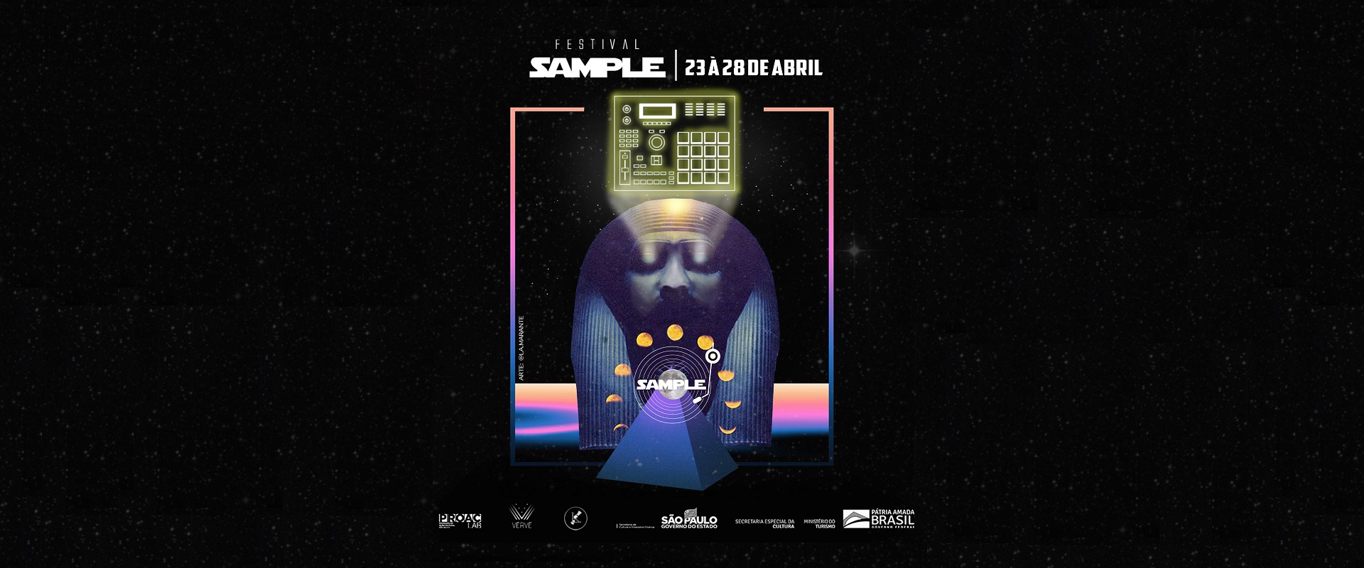 DJS E PRODUTORES EXPLICAM O USO DO SAMPLE EM FESTIVAL VIRTUAL