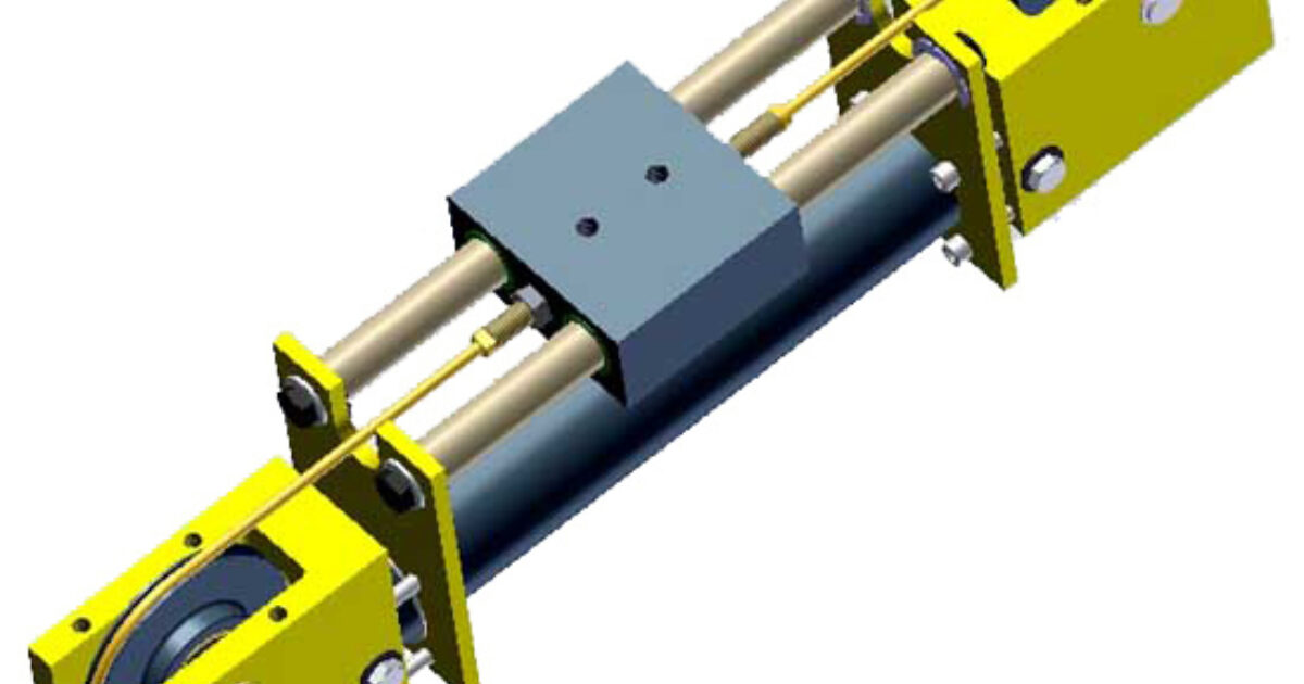1151-0801 | Guided Cable Air Cylinders | W.C. Branham